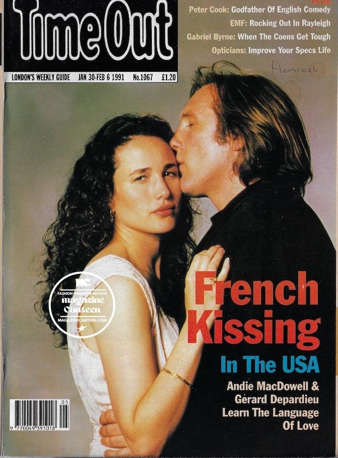 Time Out Magazine - Gabriel Byrne EMF Andie MacDowell ALAN RICKMAN ...