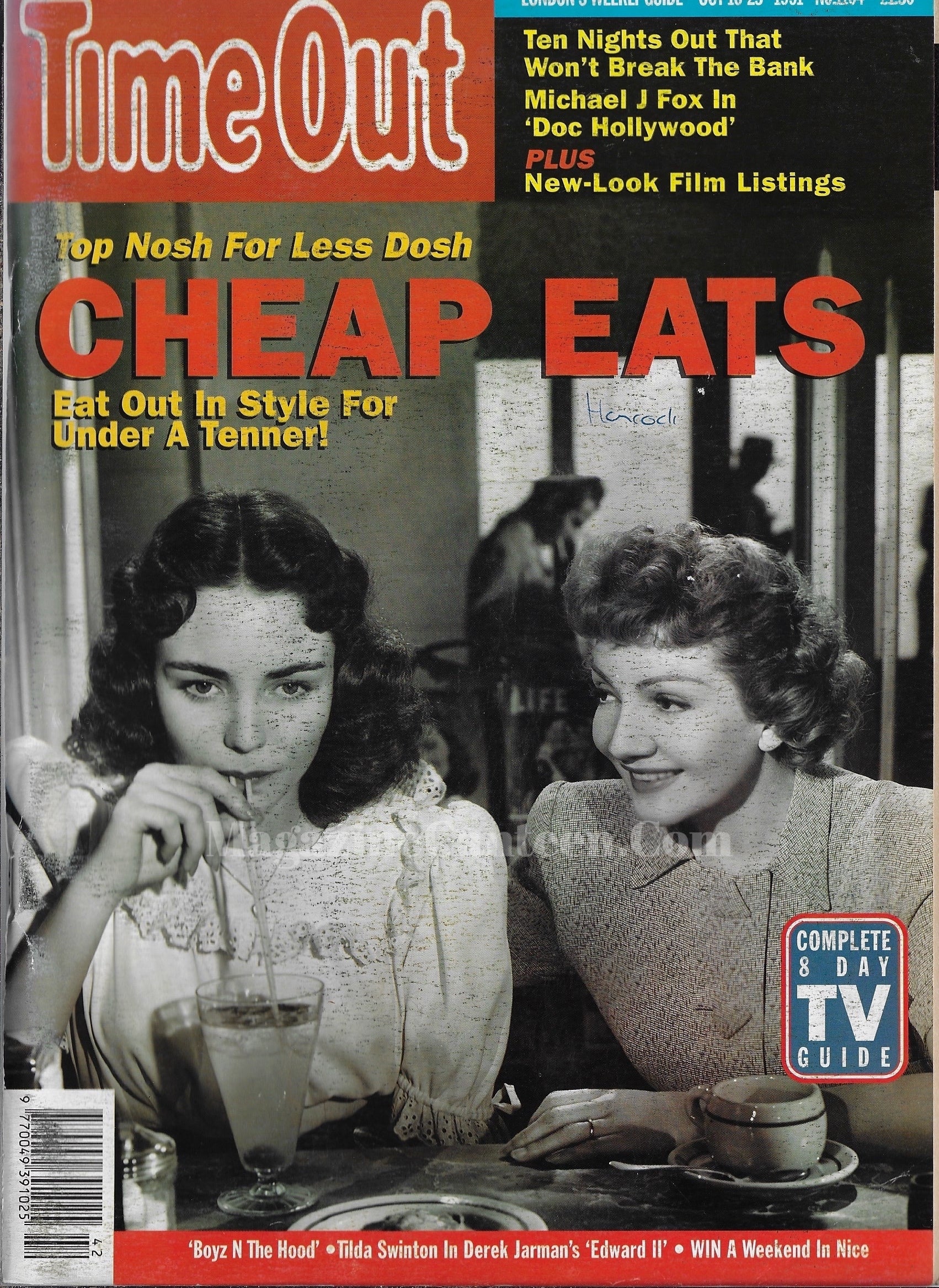 Time Out Magazine - Tilda Swinton – magazine canteen