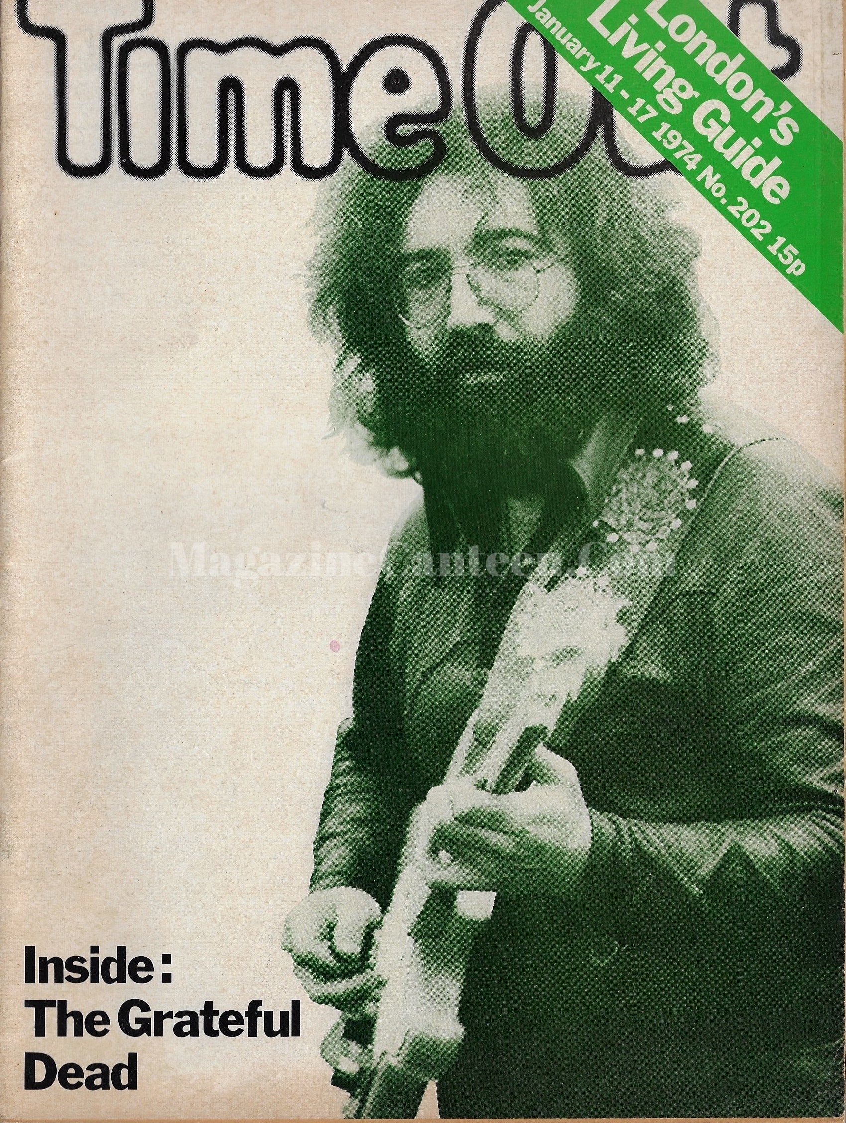 Time Out Magazine - The Grateful Dead – magazine canteen
