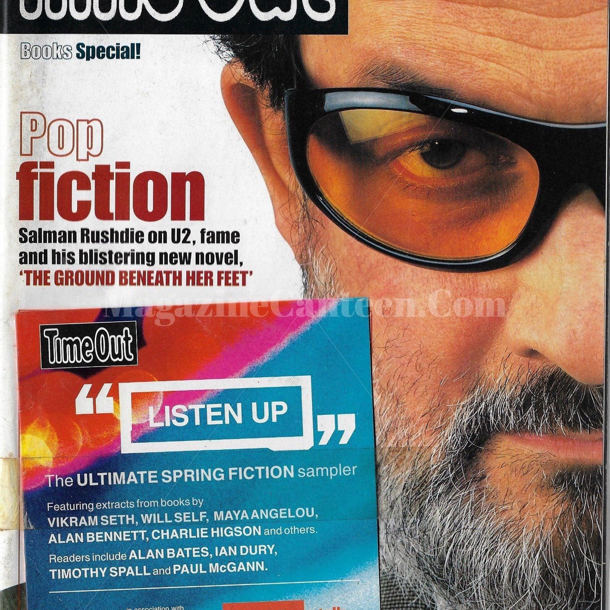 Time Out Magazine - Salman Rushdie – magazine canteen