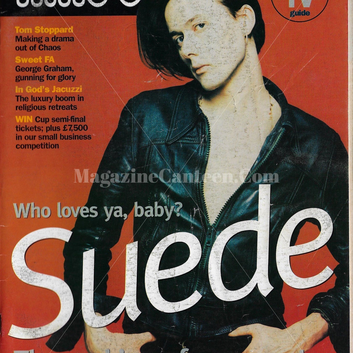 Time Out Magazine - Suede – magazine canteen