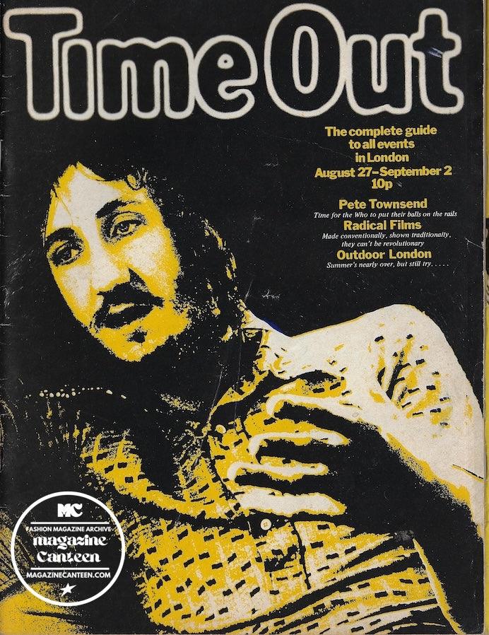 Time Out Magazine - Pete Townshend THE WHO Chris Wilkinson – magazine ...