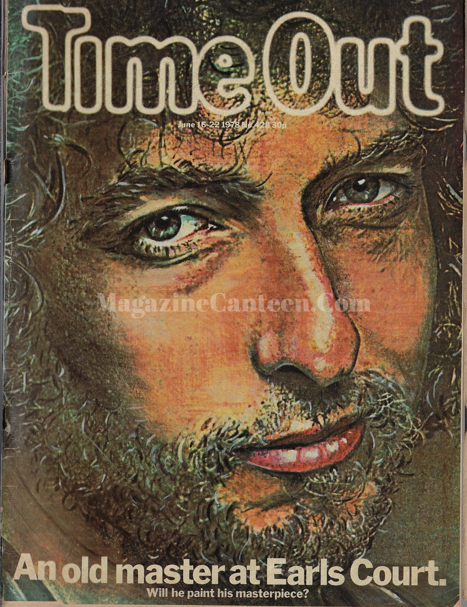 Time Out Magazine - Bob Dylan – magazine canteen