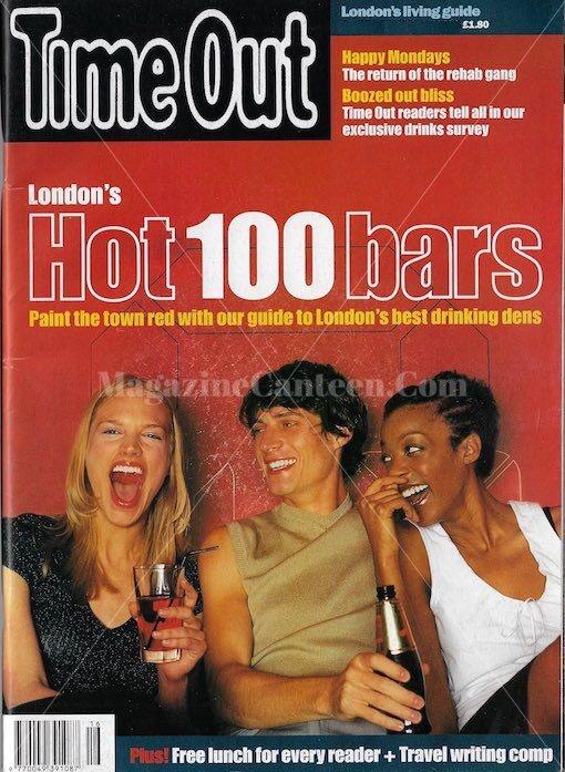 Time Out Magazine - The Happy Mondays Mark Strong – magazine canteen