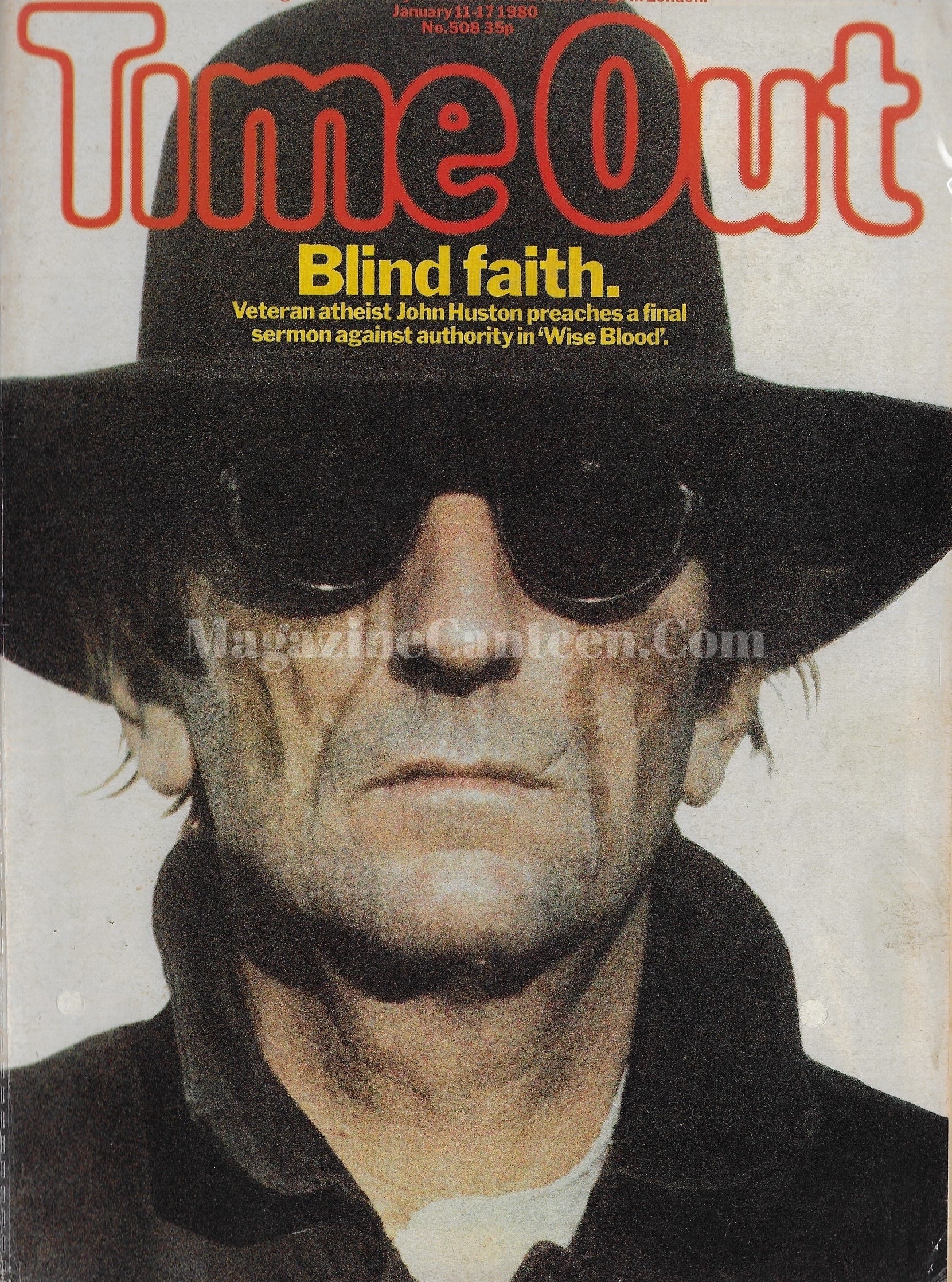 Time Out Magazine - Harry Dean Stanton – magazine canteen