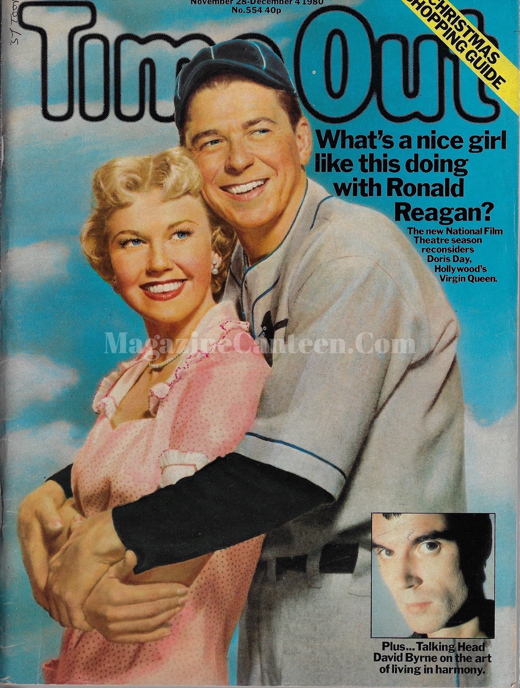 Time Out Magazine - Talking Heads David Byrne – magazine canteen