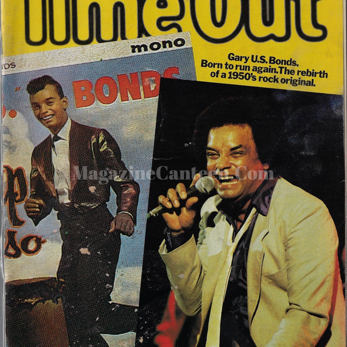 Time Out Magazine - Gary U.S Bonds – magazine canteen