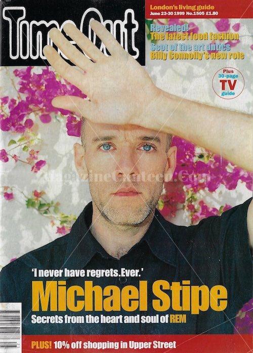 Time Out Magazine - Michael Stipe Billy Connolly – magazine canteen