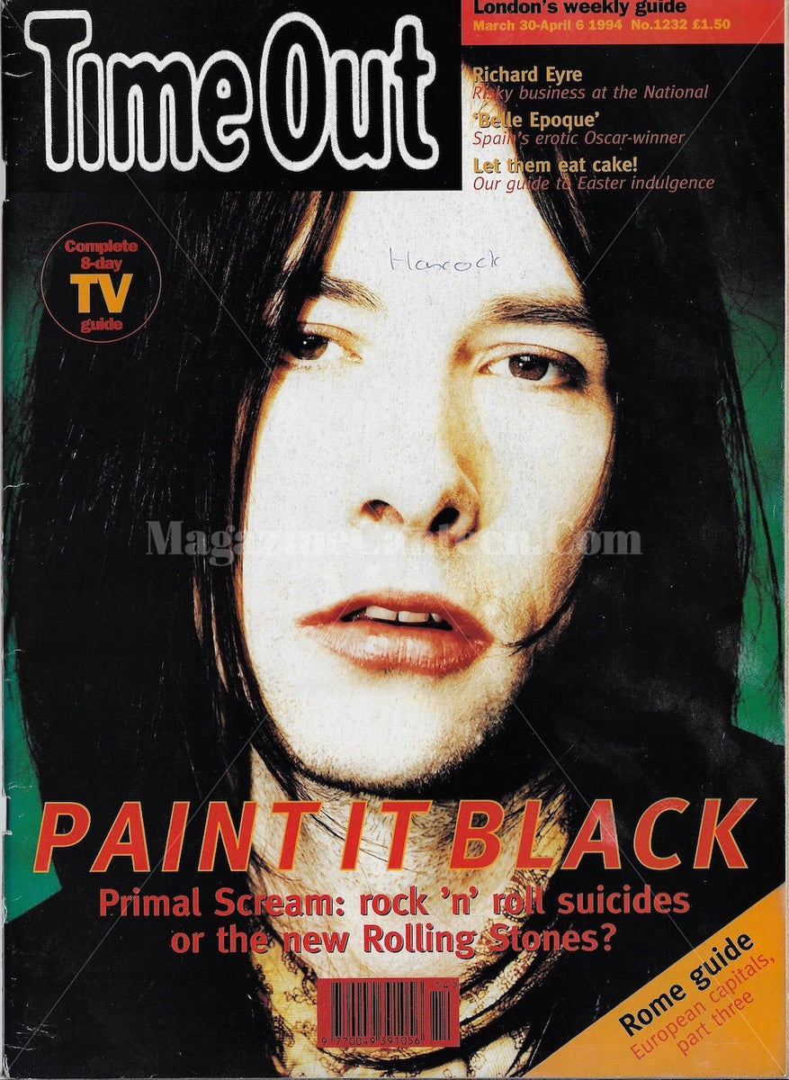 Time Out Magazine - Primal Scream – magazine canteen