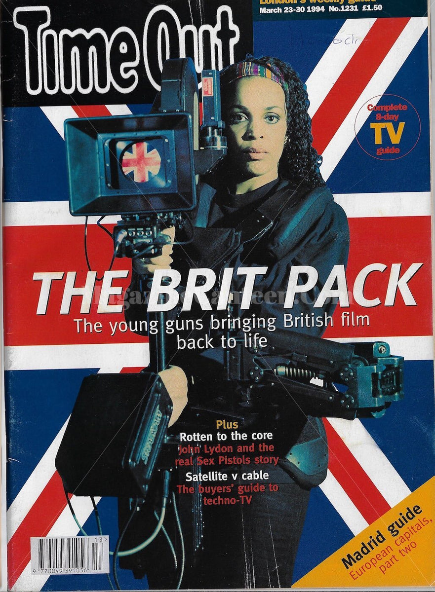 Time Out Magazine - John Lydon Ian Hart Sean Pertwee – magazine canteen