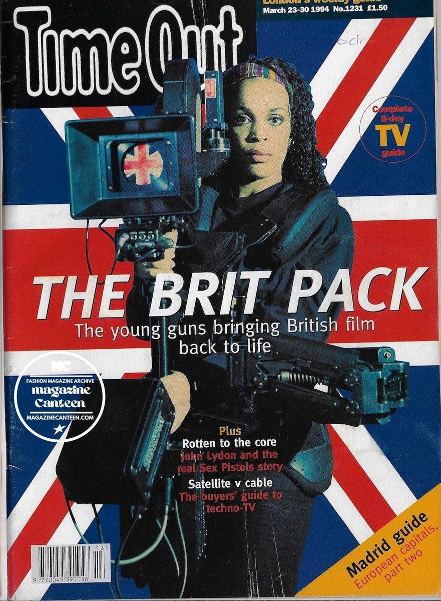 Time Out Magazine - John Lydon IAN HART Sean Pertwee – magazine canteen