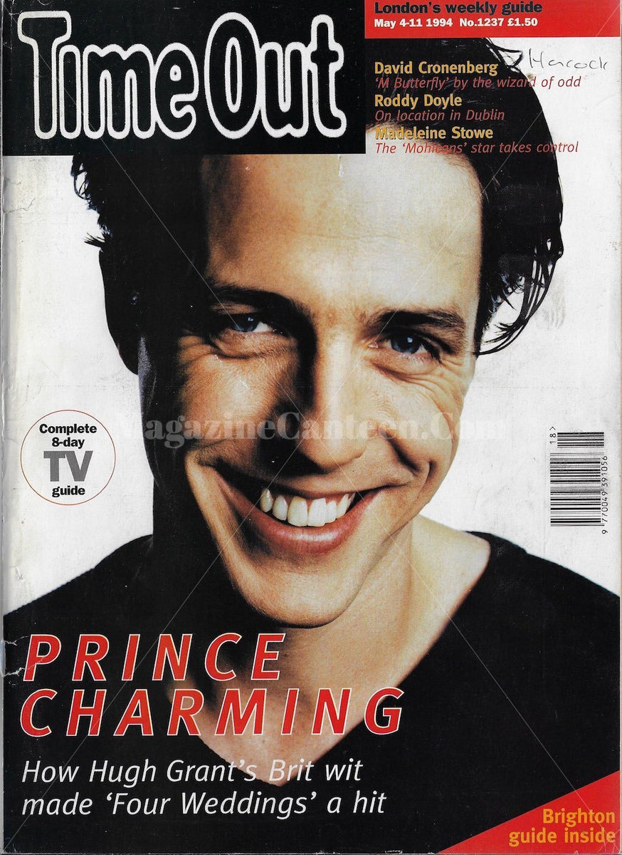 Time Out Magazine - Hugh Grant – magazine canteen