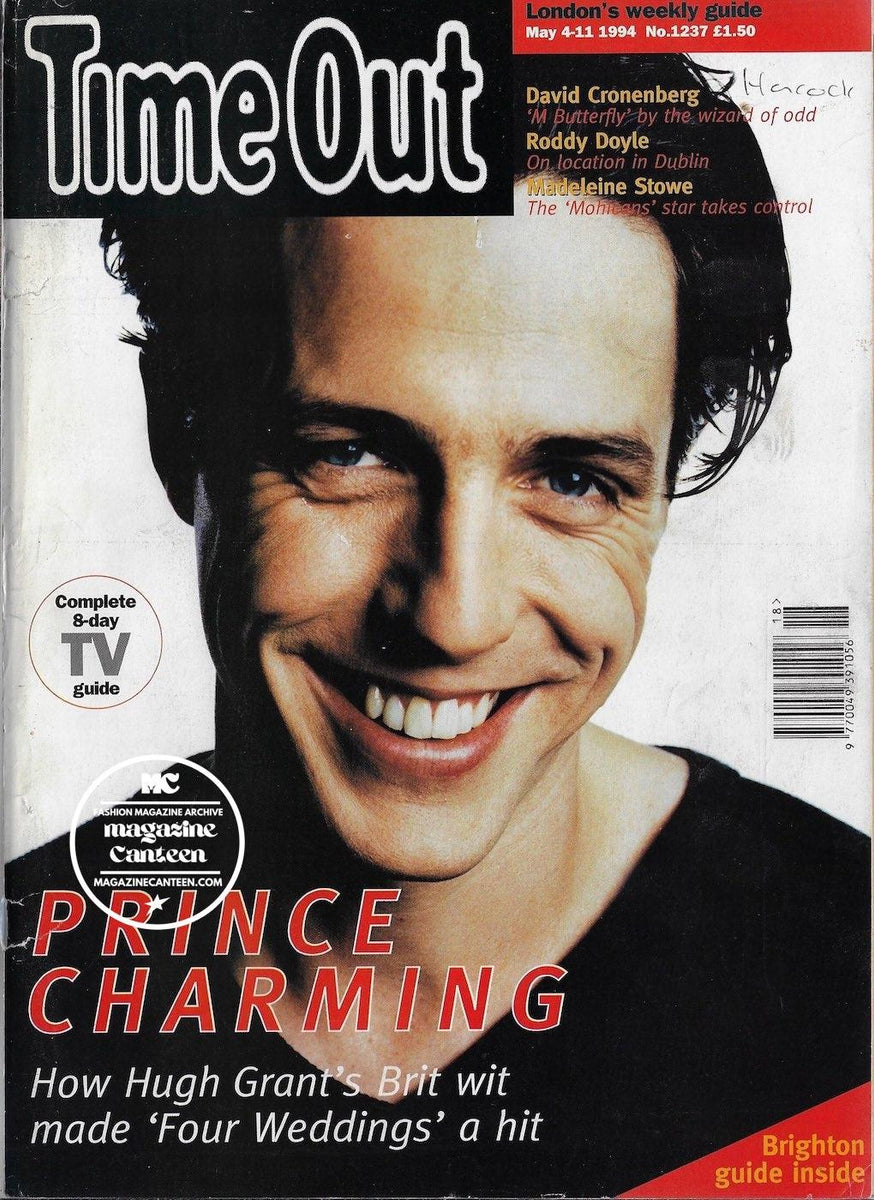 Time Out Magazine - Hugh Grant – magazine canteen