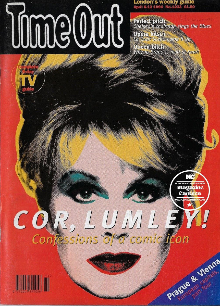 Time Out Magazine - Joanna Lumley KEN BATES Jo Brand – magazine canteen