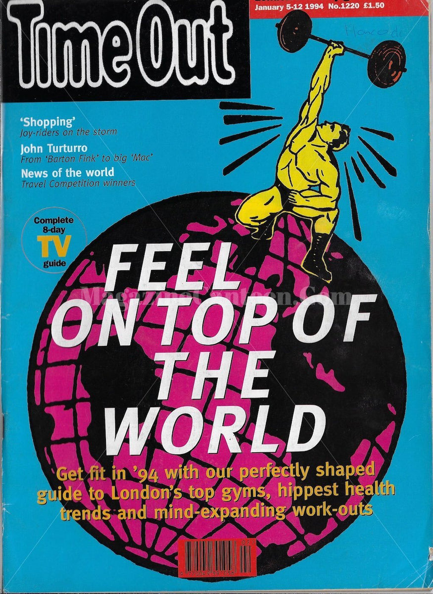 Time Out Magazine - John Turturro – magazine canteen