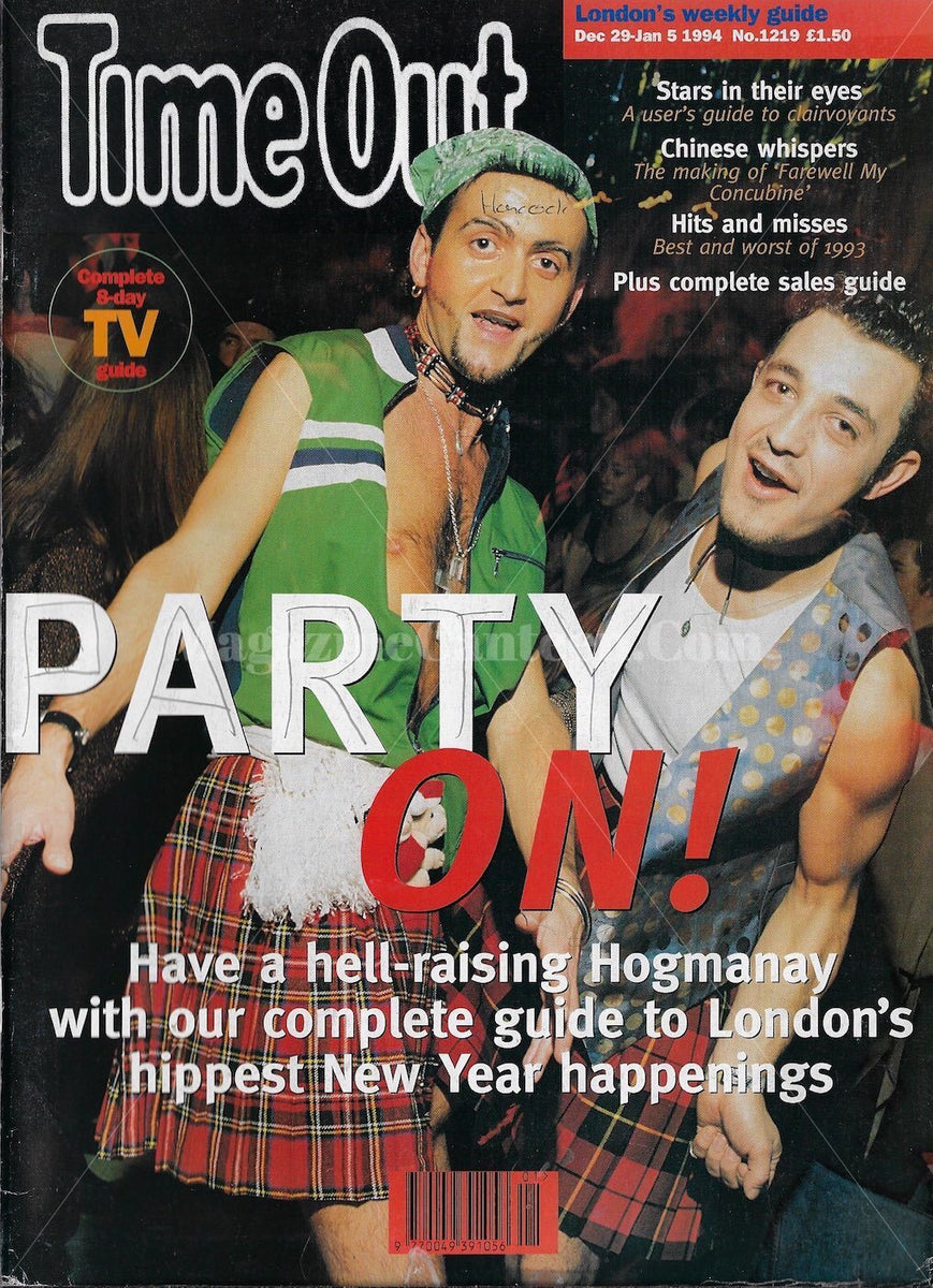 Time Out Magazine - Dave Swindells – magazine canteen