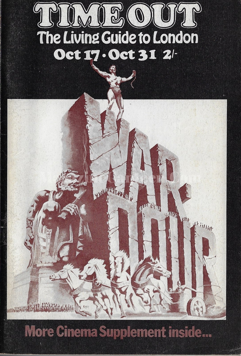 Time Out Magazine 49 - Peter Brookes – magazine canteen