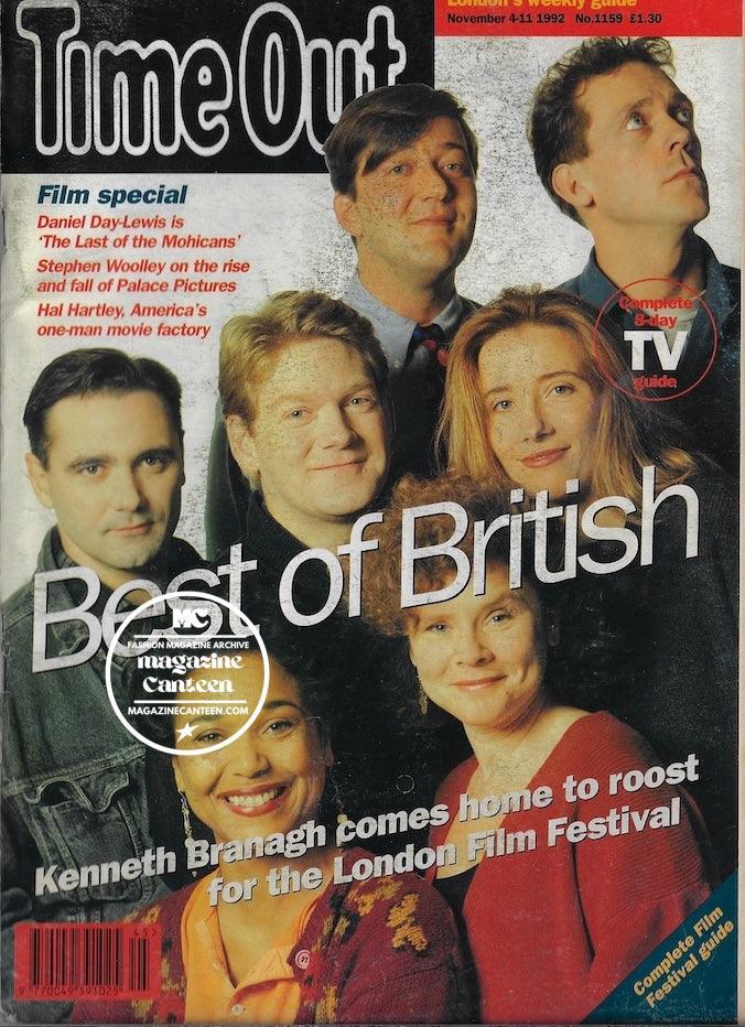 Time Out Magazine - Kenneth Branagh Hugh Laurie – magazine canteen