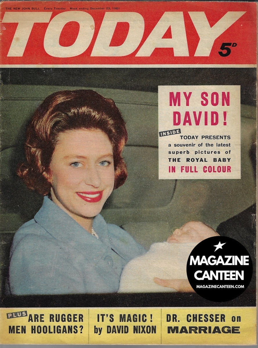 Today Magazine - Princess Margaret DAVID NIXON Margo McKendry ...