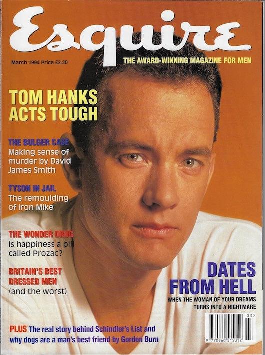 Esquire Magazine - TOM HANKS Madchen Amick PAUL DANIELS – magazine canteen
