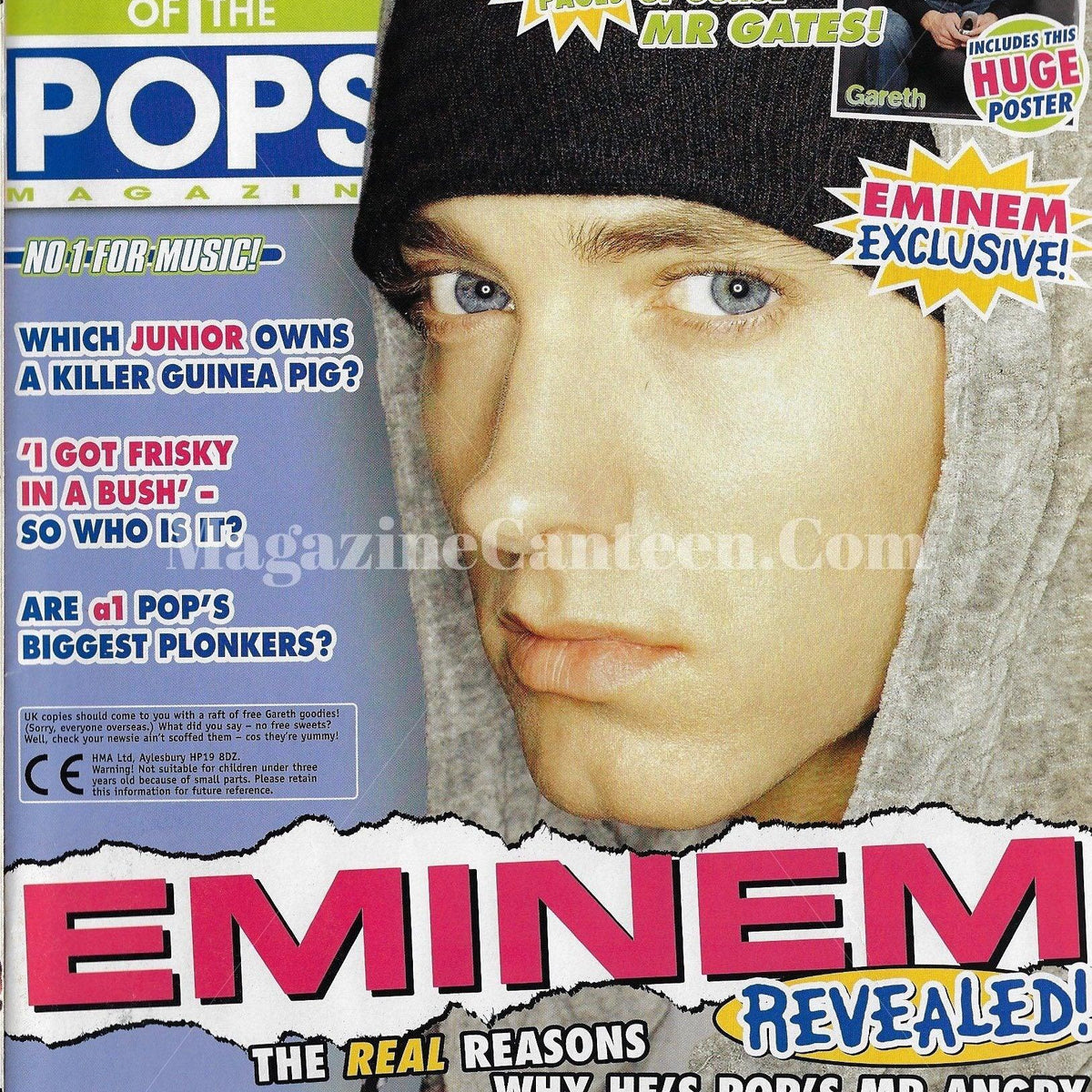 Top Of The Pops Magazine - Eminem A1 – magazine canteen
