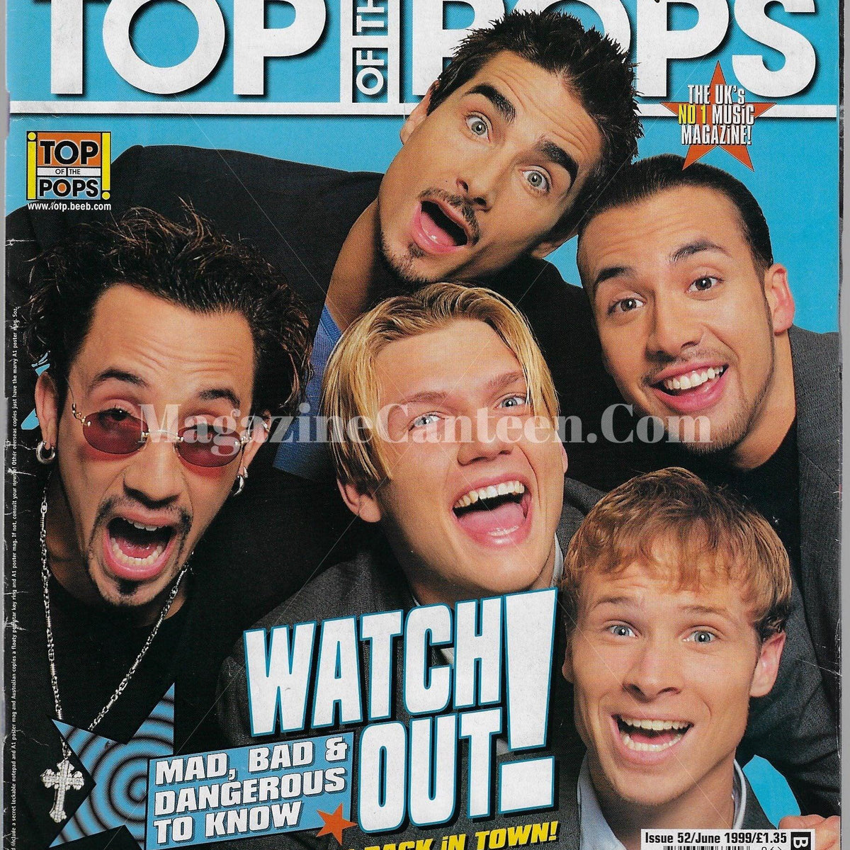 Top Of The Pops Magazine - The Backstreet Boys Steps – magazine canteen