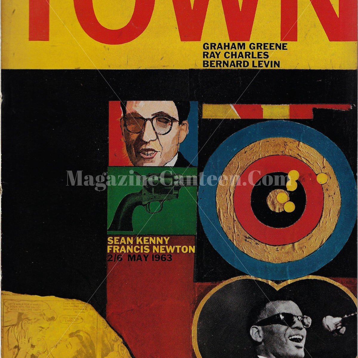 Town Magazine - Brian Duffy Don McCullin John Bulmer – magazine canteen