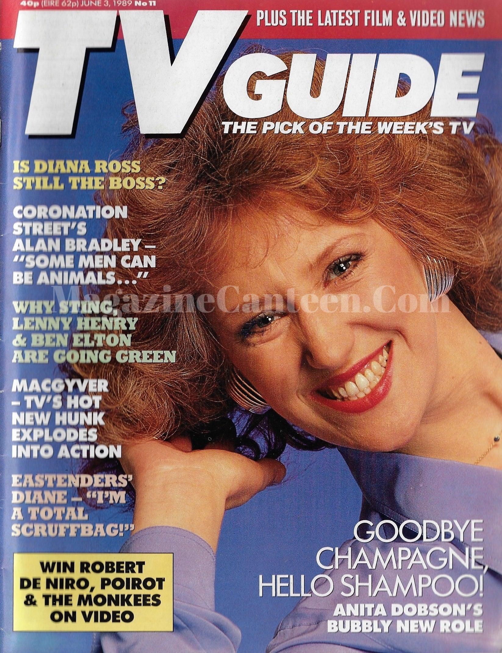 TV Guide Magazine - Anita Dobson – magazine canteen