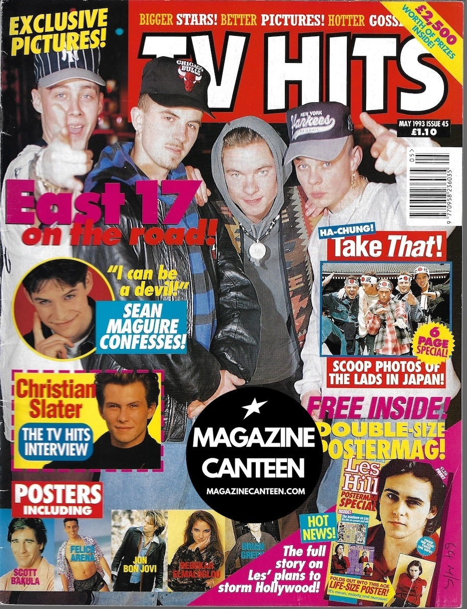 TV Hits Magazine - East 17 SEAN MAGUIRE Take That – magazine canteen