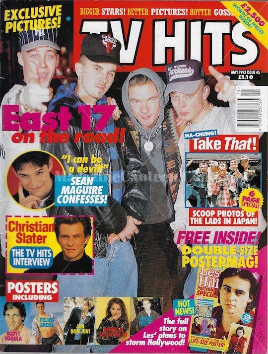 TV Hits Magazine - East 17 Sean Maguire Take That – magazine canteen