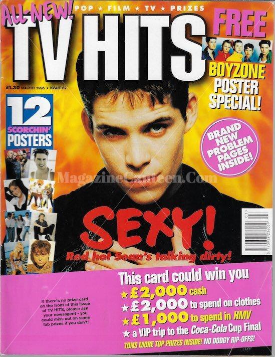 TV Hits Magazine - Sean Maguire Pamela Anderson – magazine canteen