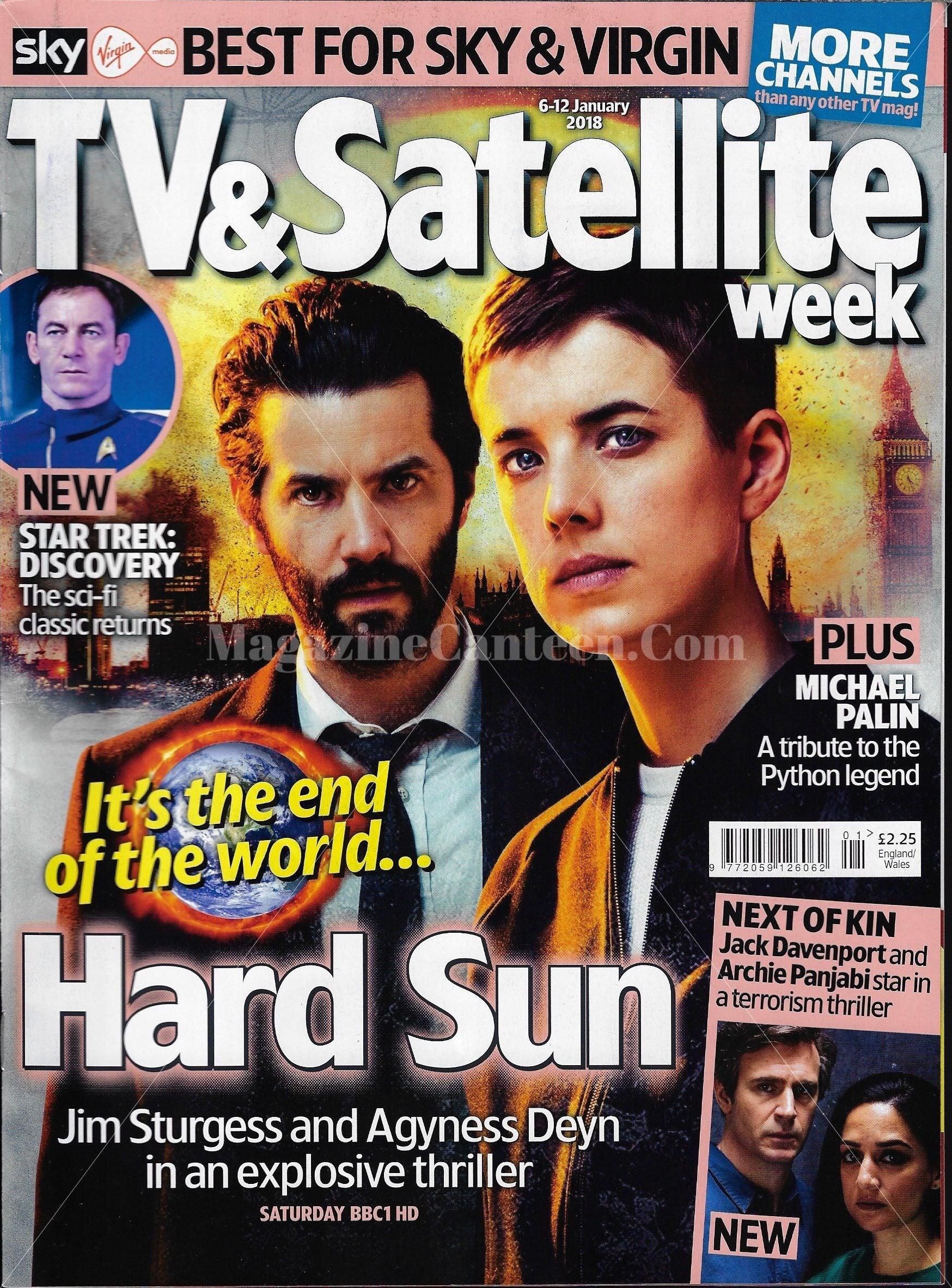TV & Satellite Week Magazine - Jim Sturgess & Agyness Deyn – magazine ...