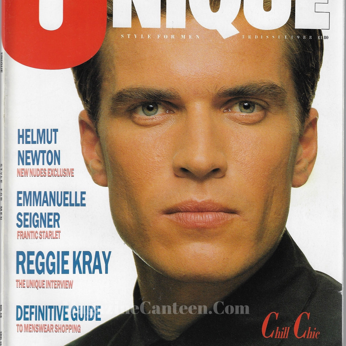 Unique Magazine - Mark Gerber The Kray Twins – magazine canteen