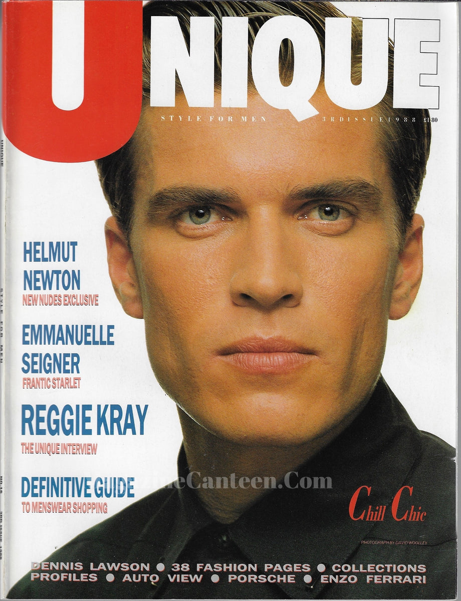 Unique Magazine - Mark Gerber The Kray Twins – magazine canteen