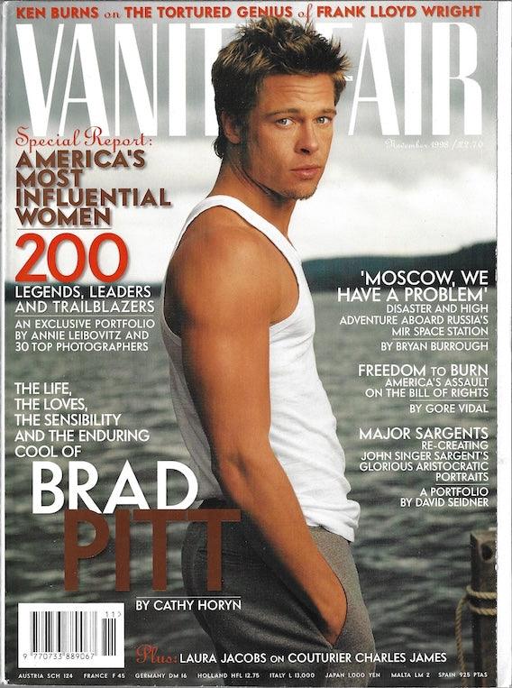 Vanity Fair Magazine - BRAD PITT Helena Bonham Carter ADRIEN BRODY ...