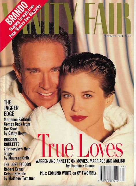 Vanity Fair Magazine - Warren Beatty & Annette Bening Marianne Faithfu ...
