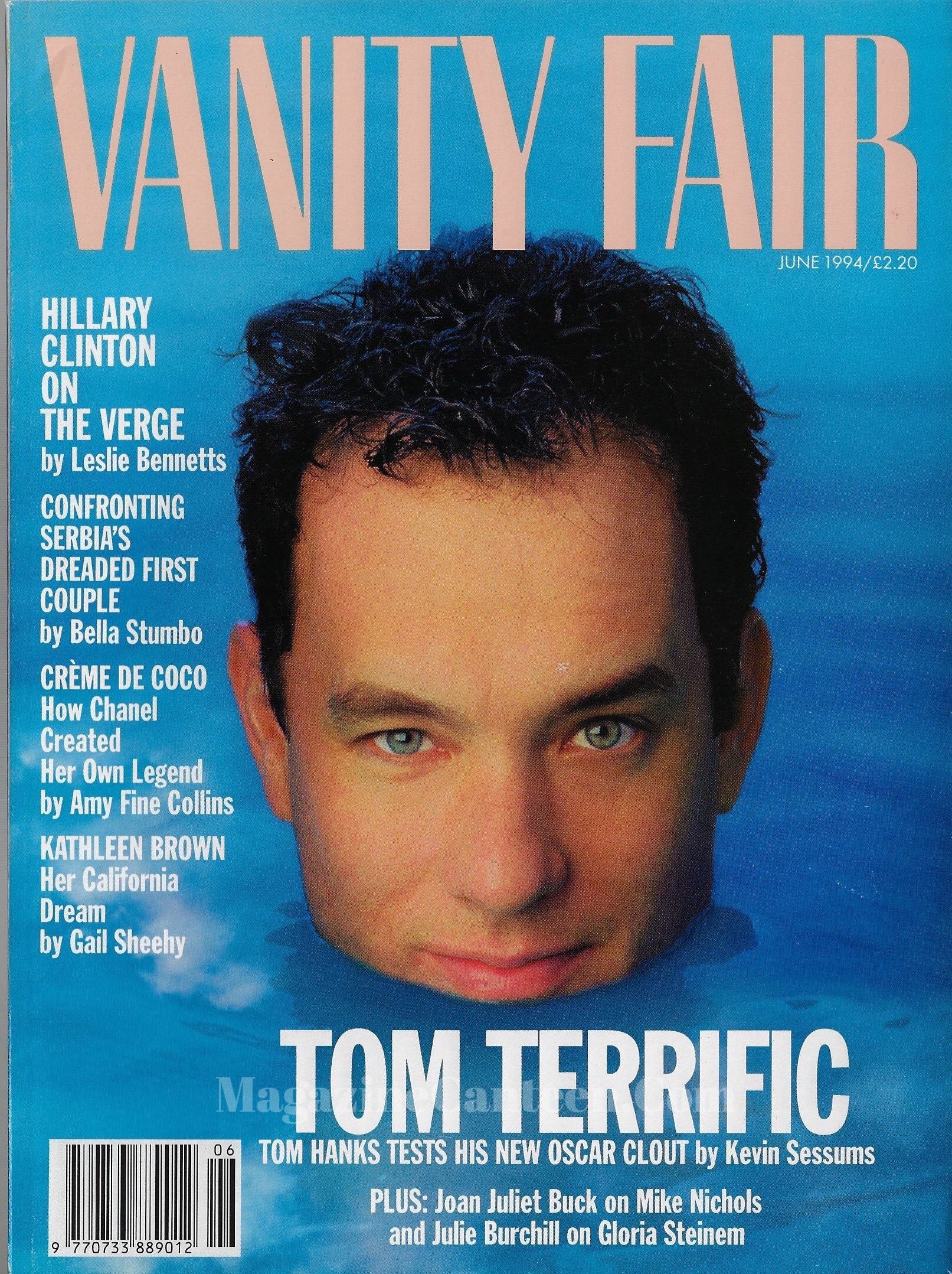 Vanity Fair Magazine - Tom Hanks – magazine canteen