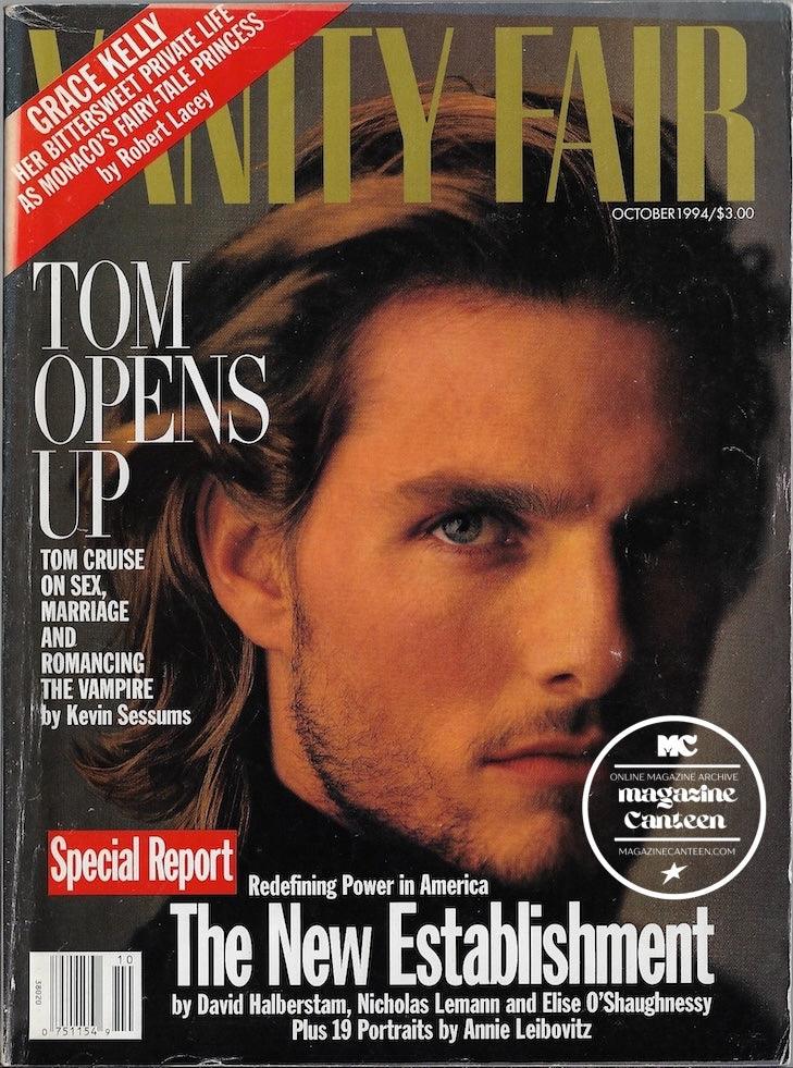 Vanity Fair Magazine - Tom Cruise – magazine canteen