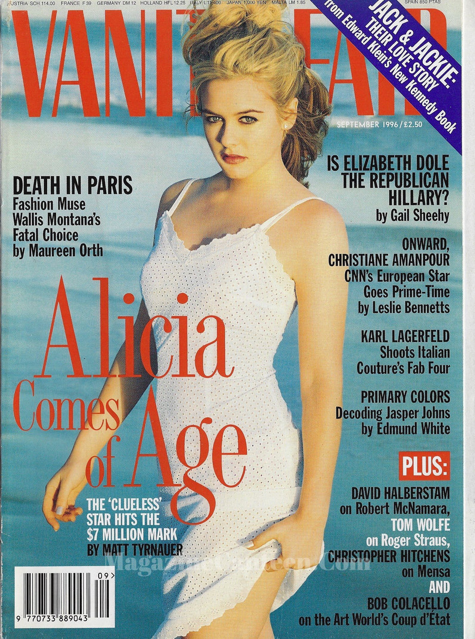 Vanity Fair Magazine - Alicia Silverstone – magazine canteen