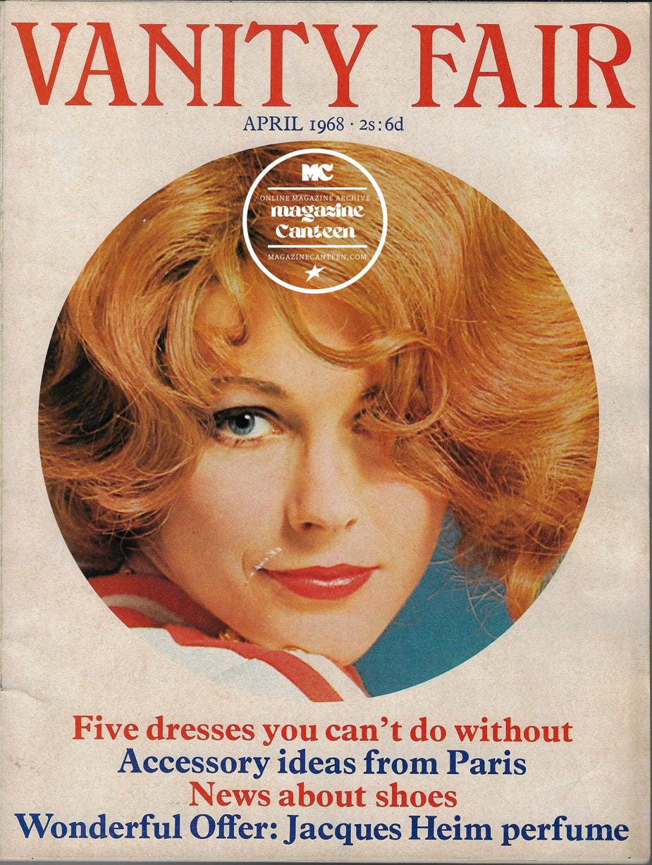 Vanity Fair Magazine - Robert Belton Malcolm Hart – magazine canteen