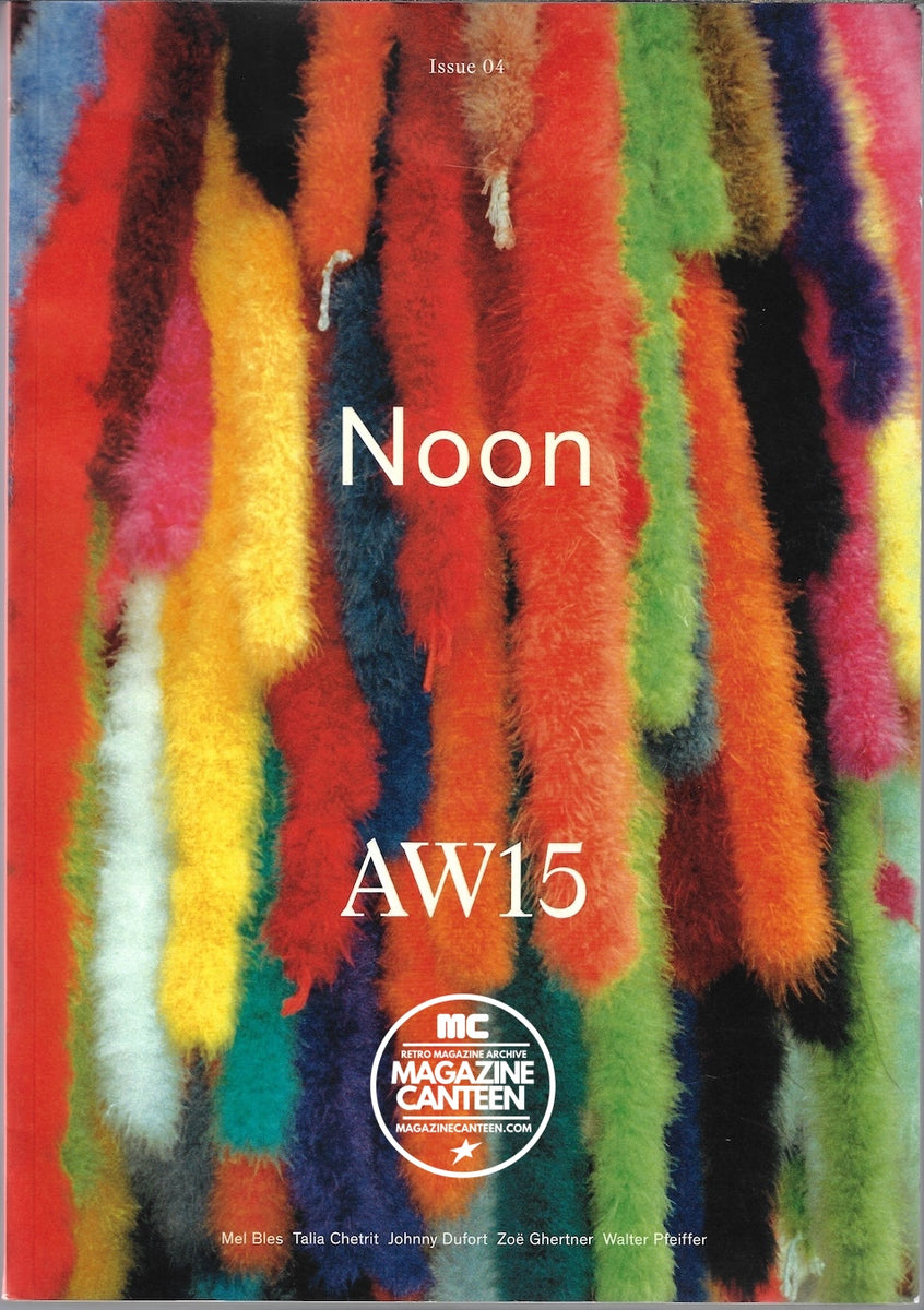 Noon Magazine 4 - Walter Pfeiffer Jason Hetherington – magazine canteen