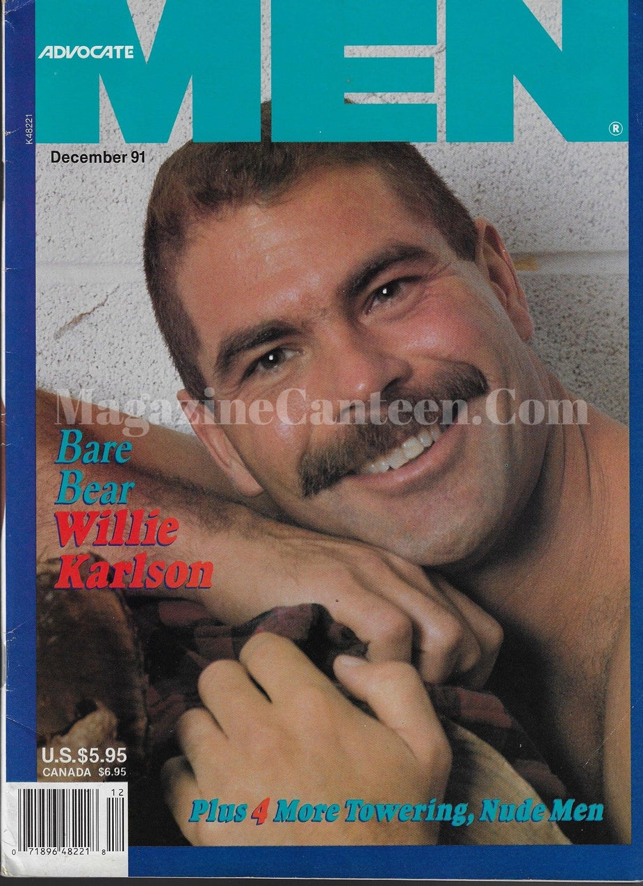 Advocate Men Magazine - Willie Karlson – magazine canteen