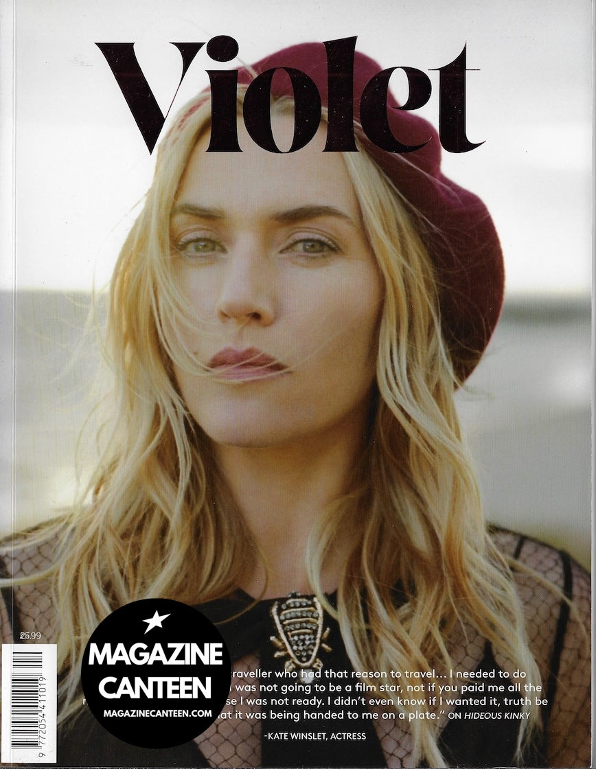 Violet Magazine Issue 4 - KATE WINSLET Geraldine Chaplin – magazine canteen