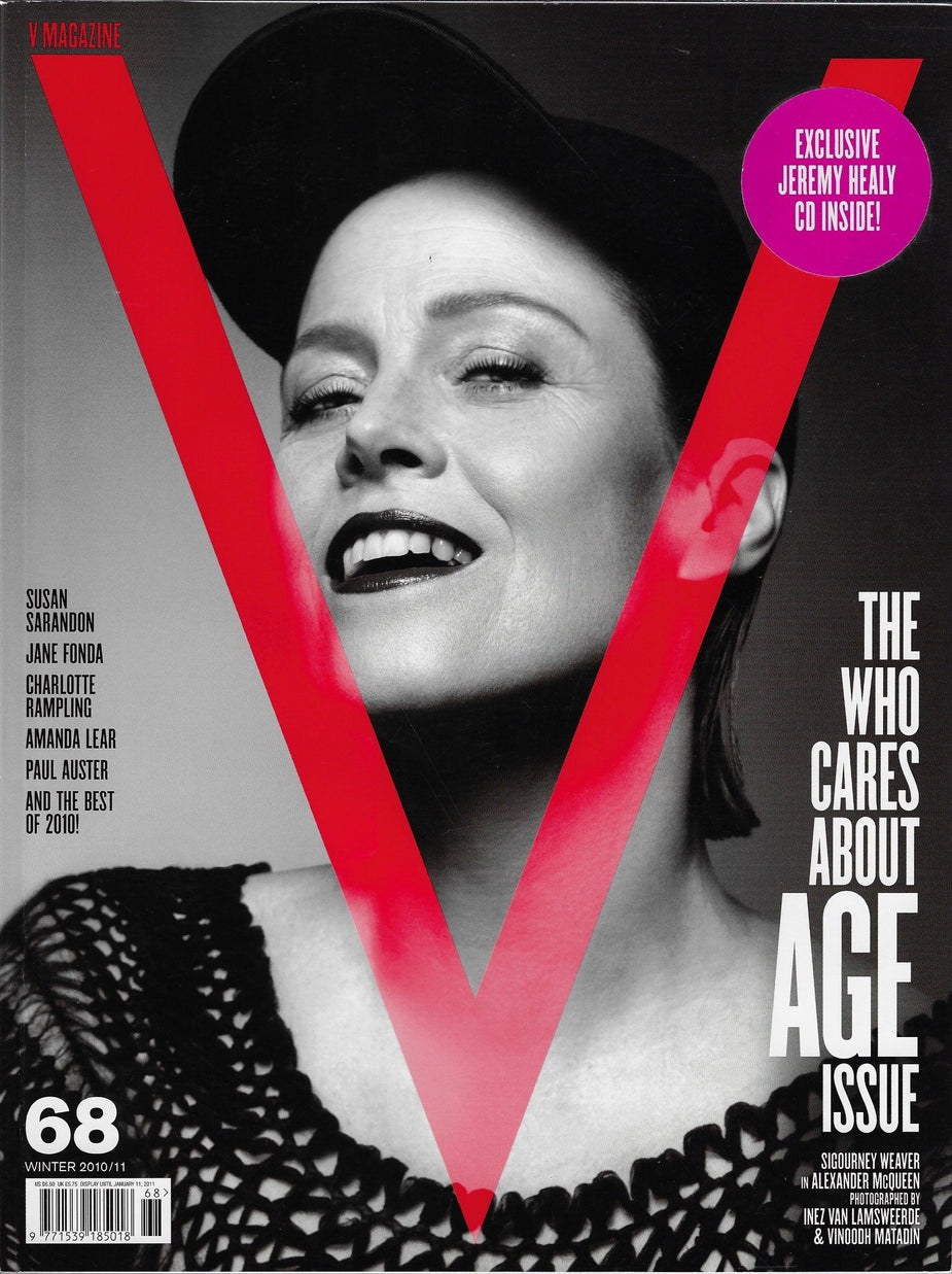 V Magazine 68 - Sigourney Weaver The Age Issue – magazine canteen