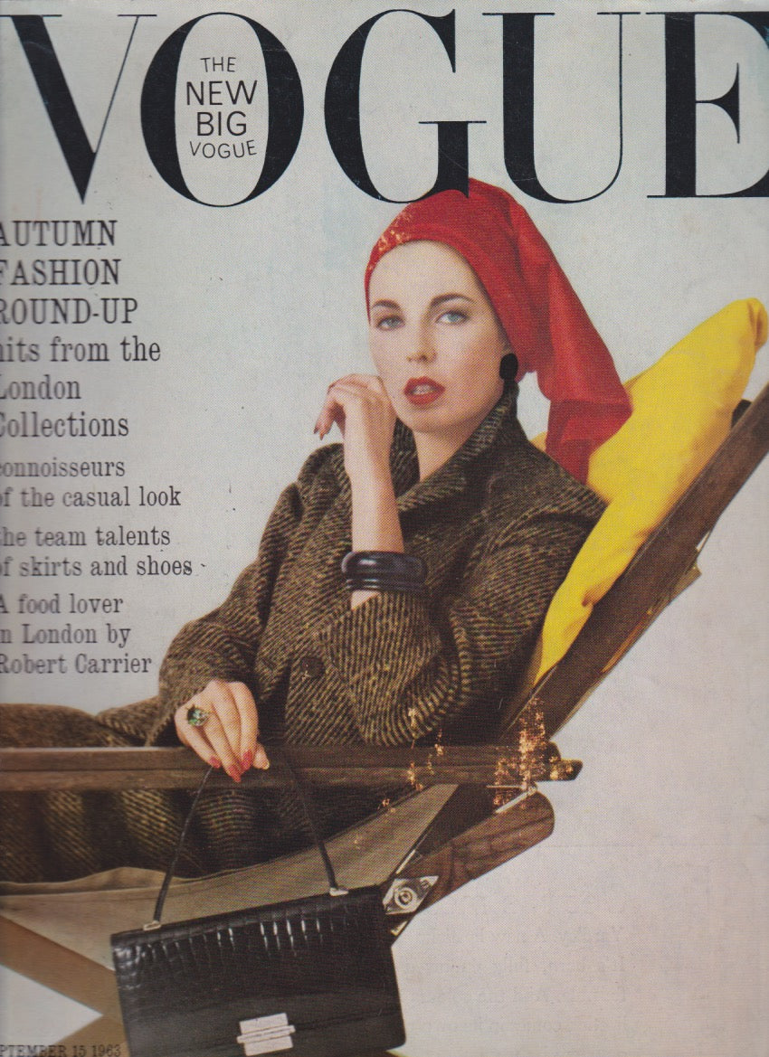 Vogue Magazine September 1963 - Claude Virgin – magazine canteen