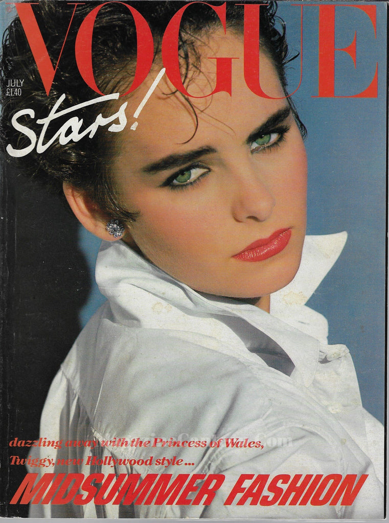 Vogue Magazine July 1983 - Laura Krupinski Bruce Weber – magazine canteen