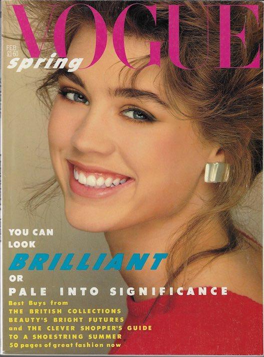 Vogue Magazine February 1984 - Lisa Hollenbeck – magazine canteen