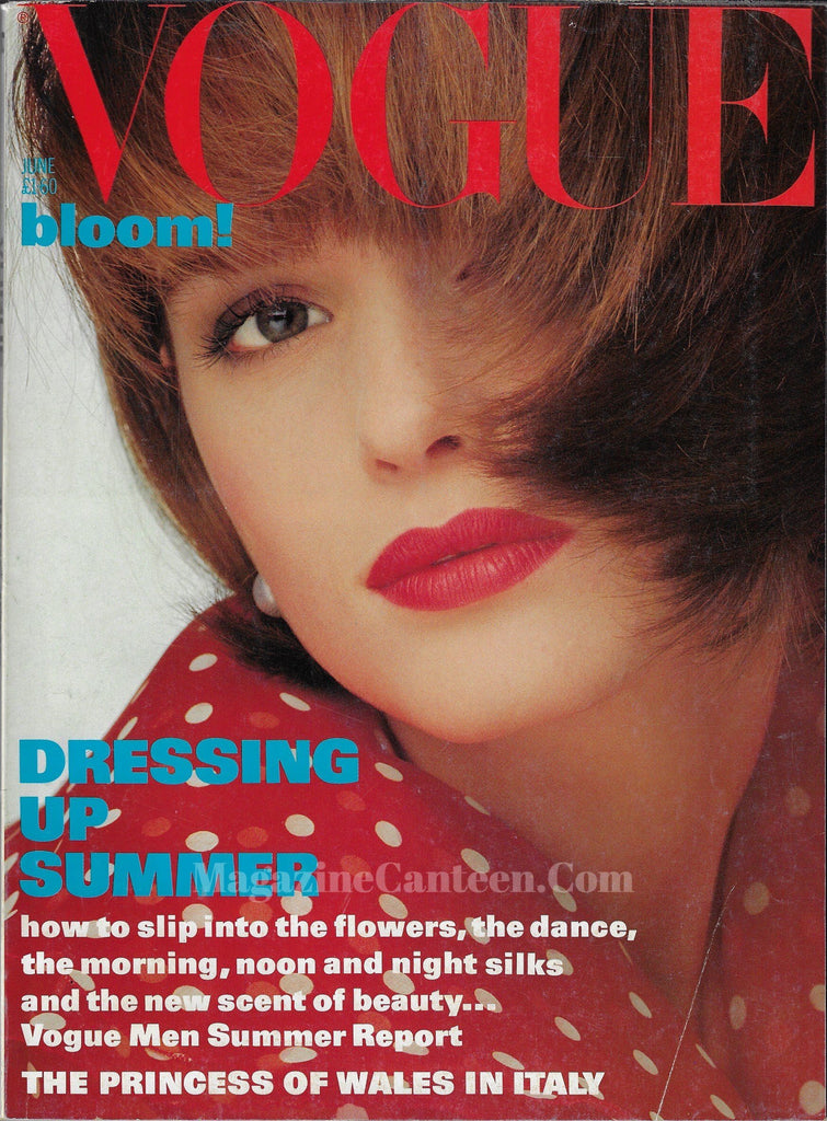 Vogue Magazine June 1985 - Jacki Adams – magazine canteen