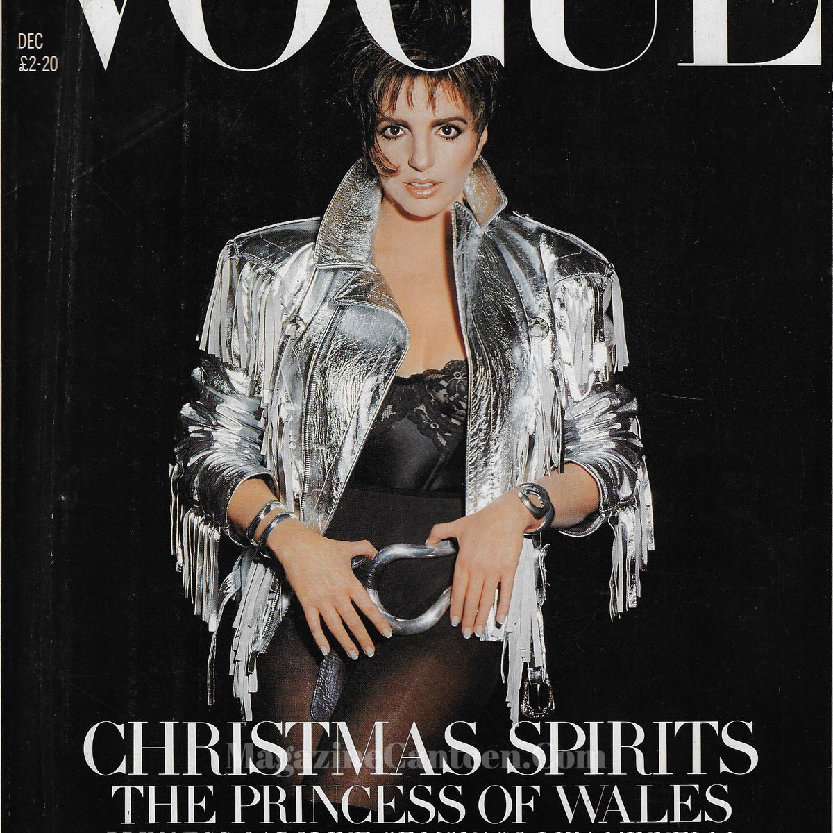 Vogue Magazine December 1989 - Liza Minnelli – magazine canteen