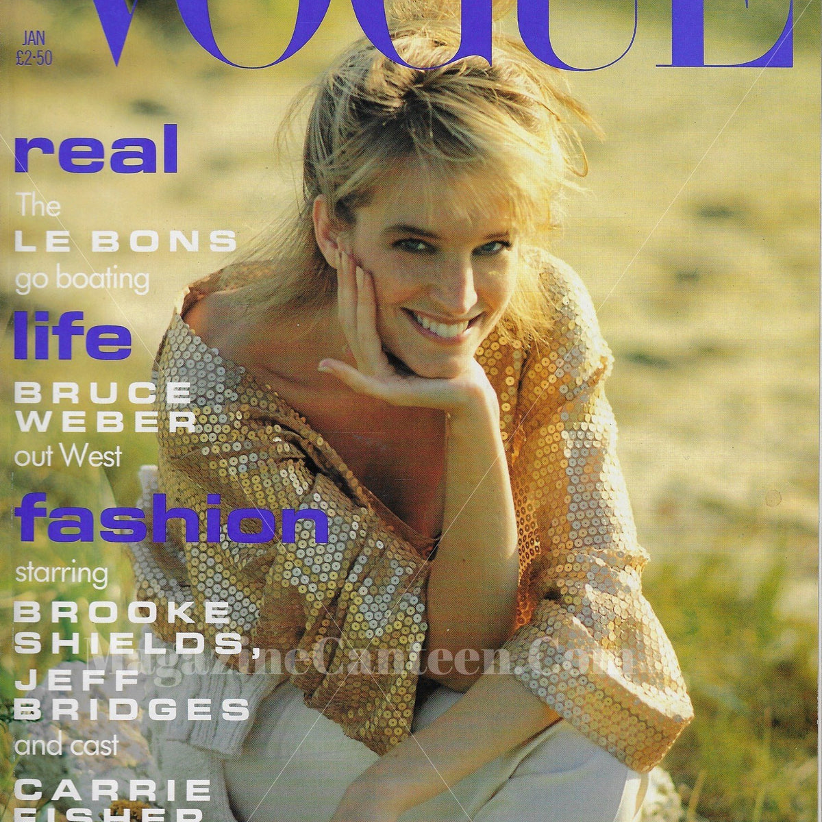 Vogue Magazine January 1991 - Bonnie Berman – magazine canteen